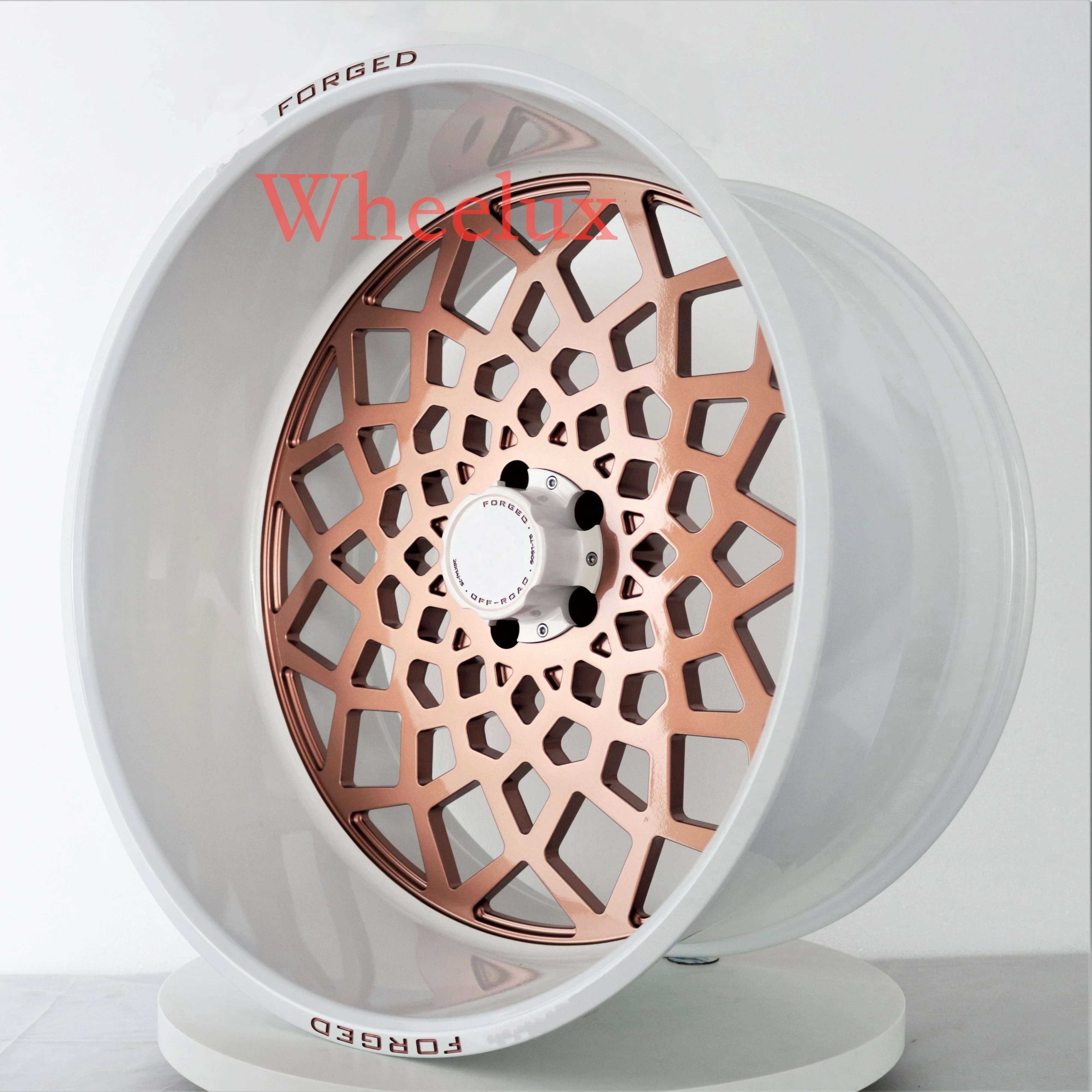 Custom 2 Piece Concave Deep Dish Off-road 4x4 22x12 22x14 24x12 24x14 ...