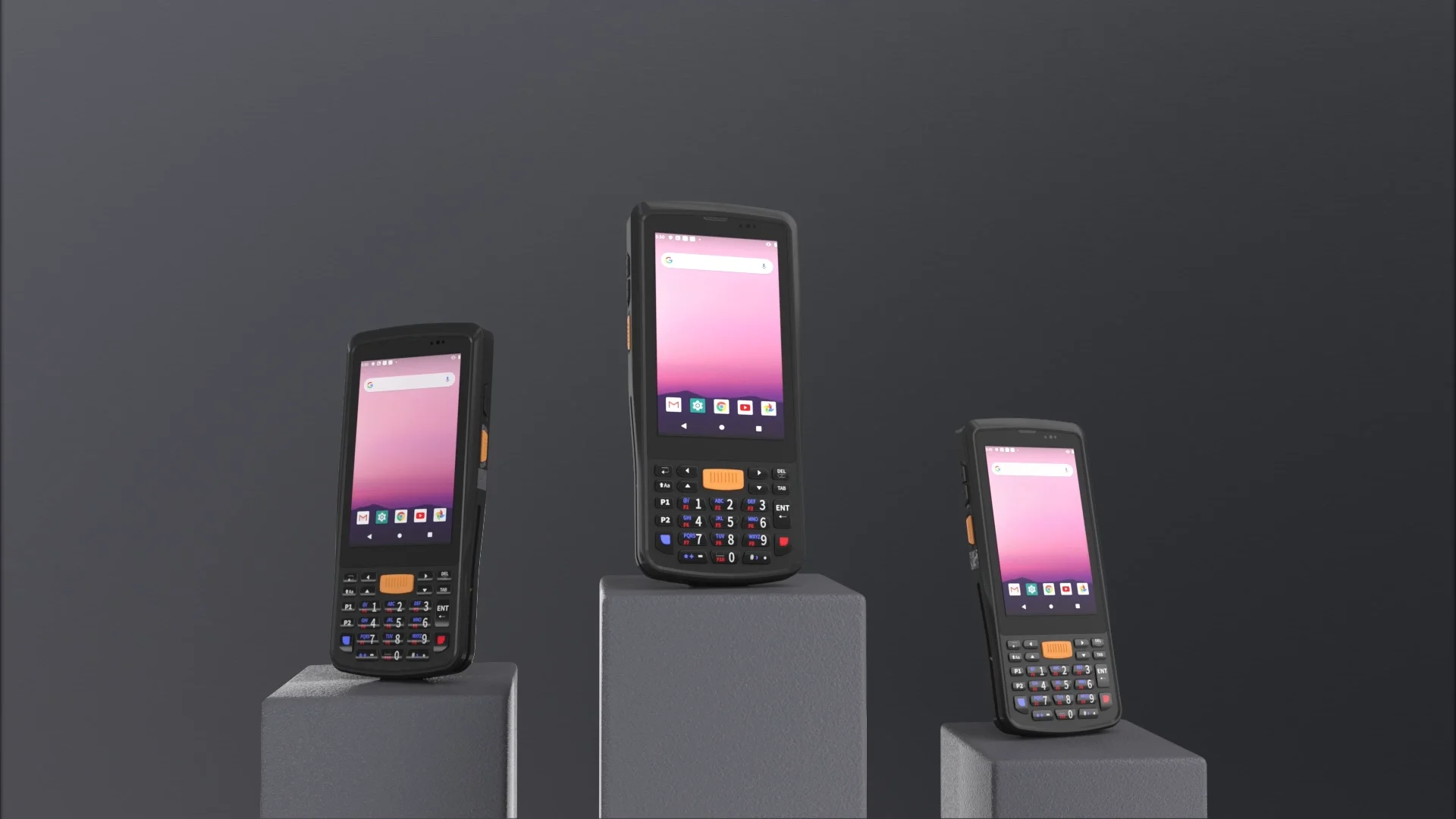 Genzo Industrial Barcode Scanner Tablet With Keyboard Ip65 Rugged Pda ...