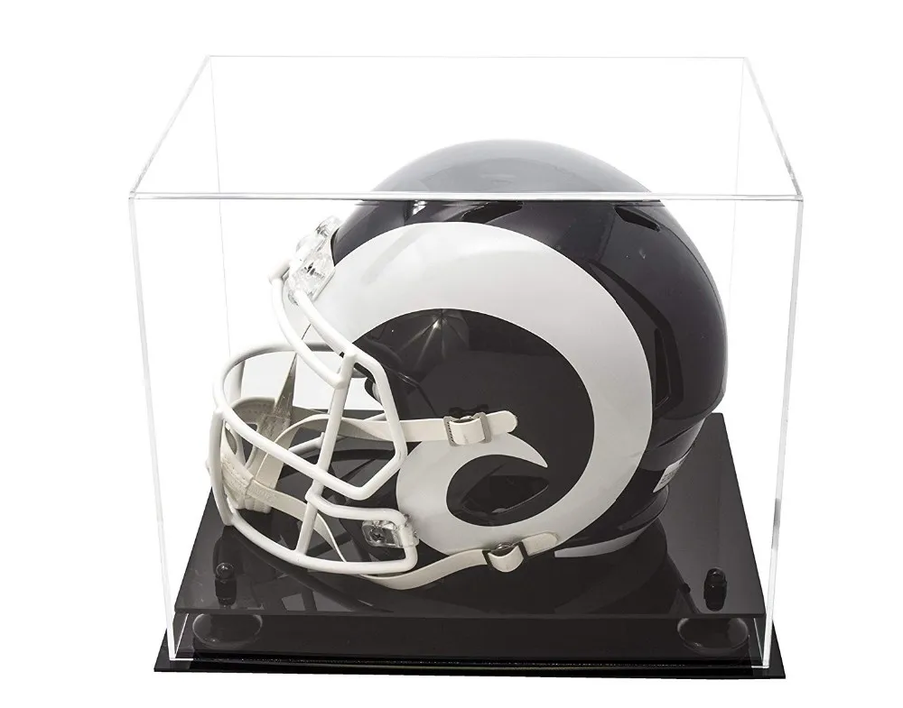 Alibaba.com: Wall Mount Acrylic Mini Football Helmet Display Case, 4 ...