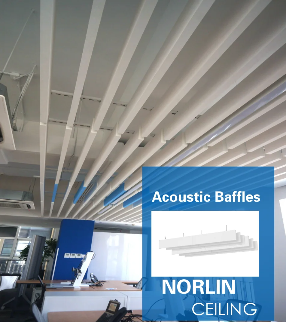 Glassfiber Wool Acoustic Ceiling Fireproof Chopped Strand Canopy 1200 ...