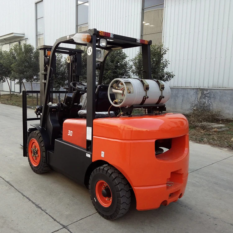 Optional Nissan Engine Container Forklift 2.5t 3ton 4 Ton Gasoline ...