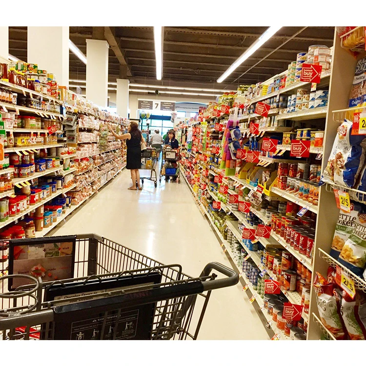 Grocery Store Display Racks /shelves For General Store Supermarket ...