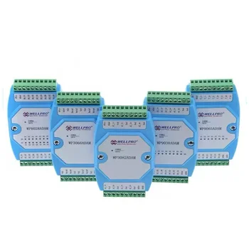 8 Channel Input Temperature Acquisition Module Rs485 Rtu Modbus ...