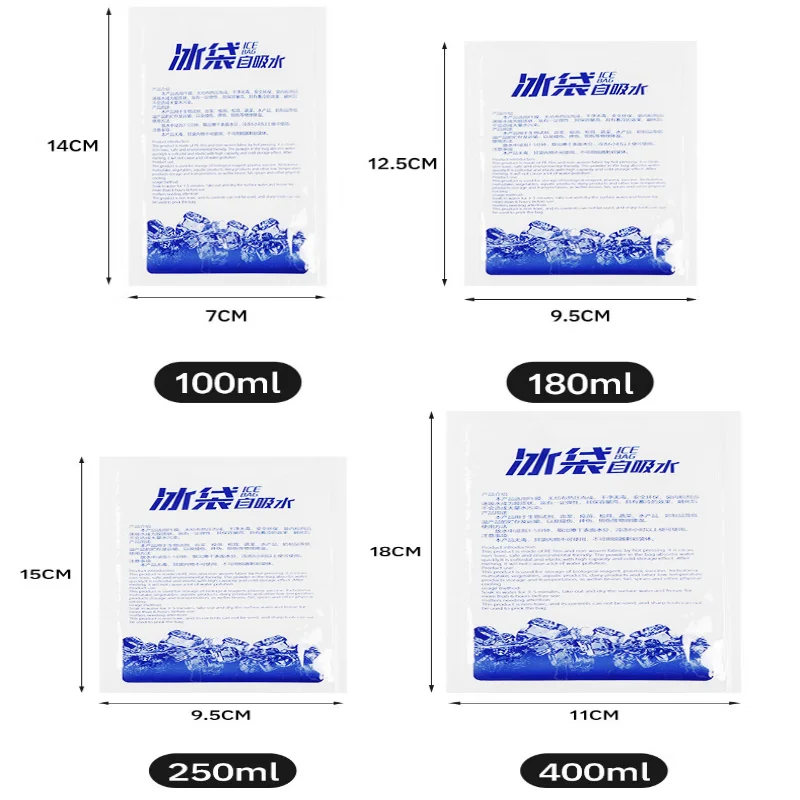 Tusen Self-Absorbing Water Ice Pack - Recyclable & Versatile