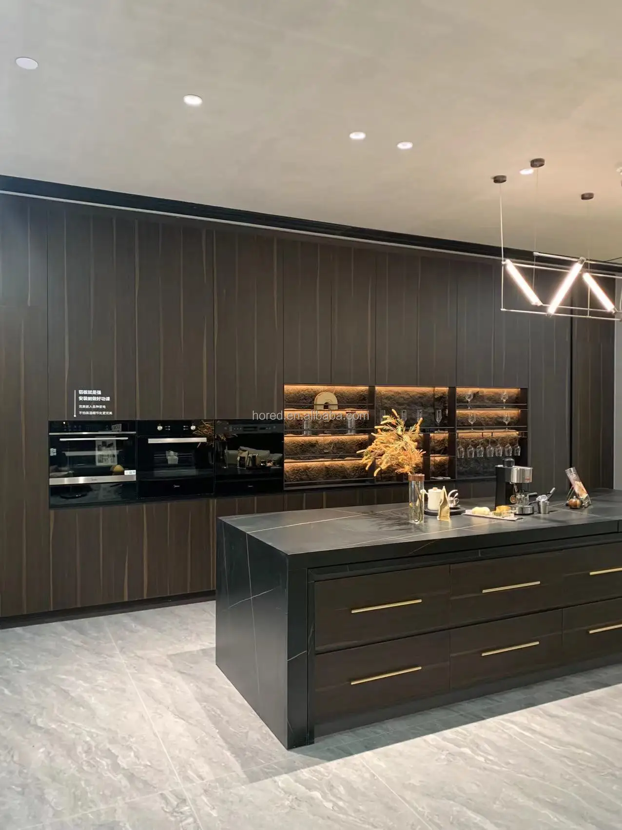 Hoder Luxury Modern Design Custom Fire,Moisture,Mildew Proof Kitchen ...