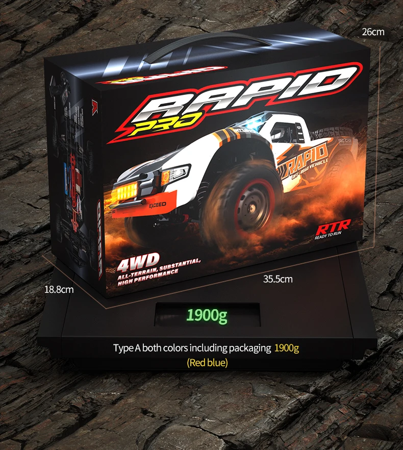 70+km/h Brushless Motor 1:14 Rc Car Jjrc Q130 High-speed Car Rc Trucks ...