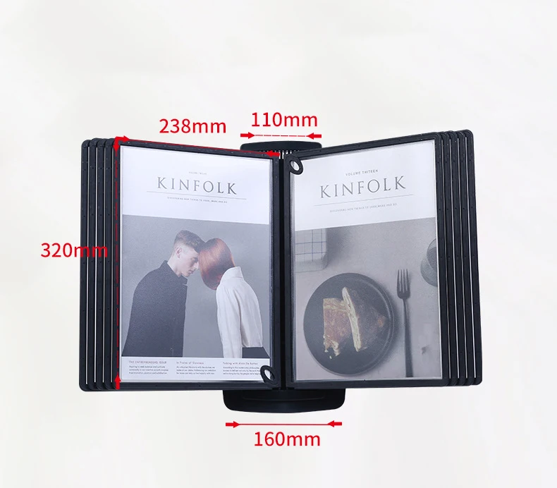 Wall Mounted Desk Model Flip Poster Display Backdrop Stand Advertising ...