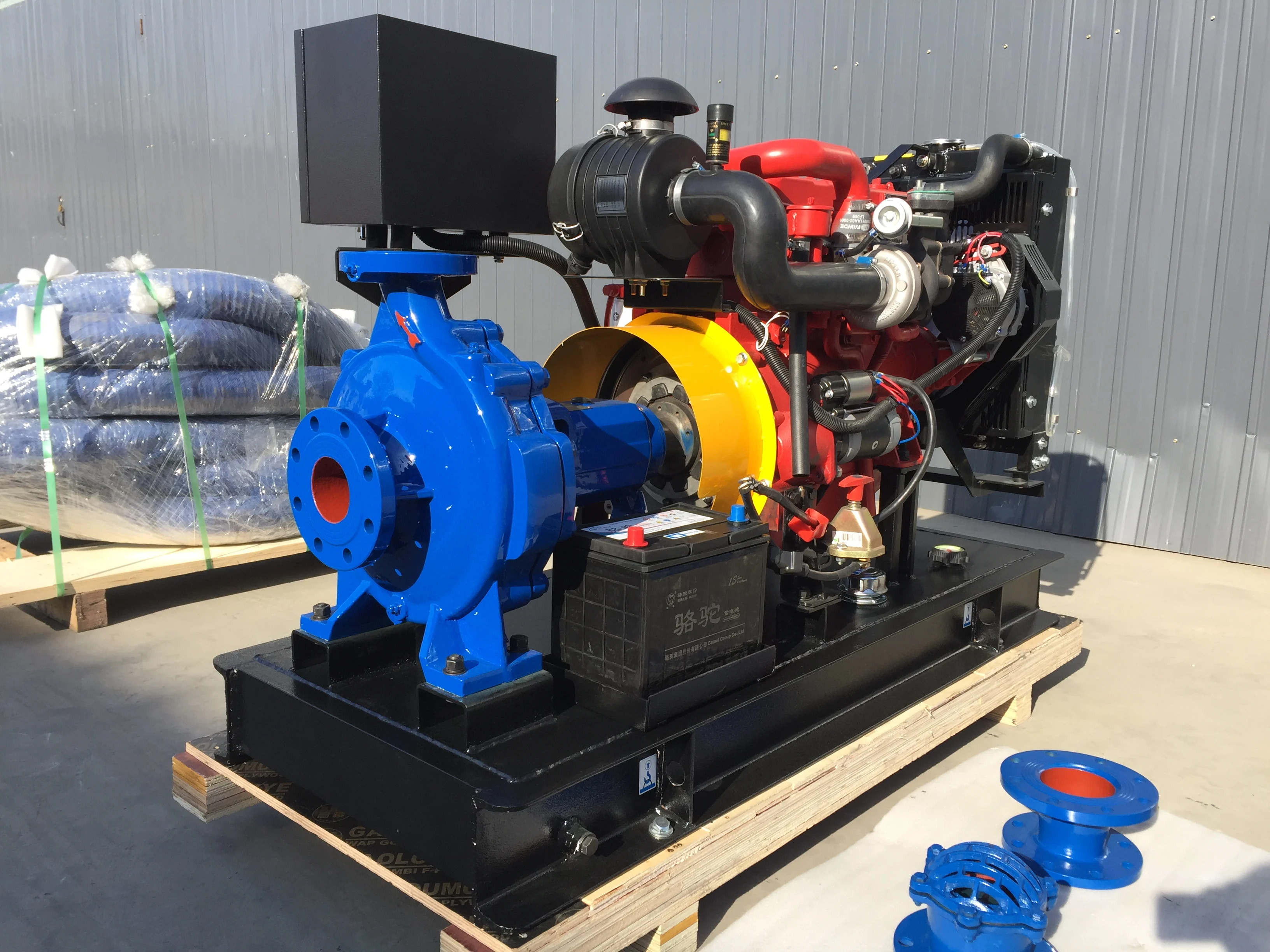 6 Inch Water Pump - High Pressure Diesel Engine for Irrigation