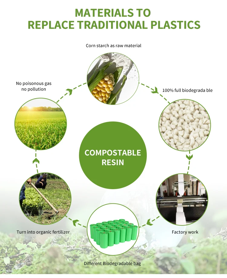 High Quality Compostable / Biodegradable Resins For Film And Shopping ...