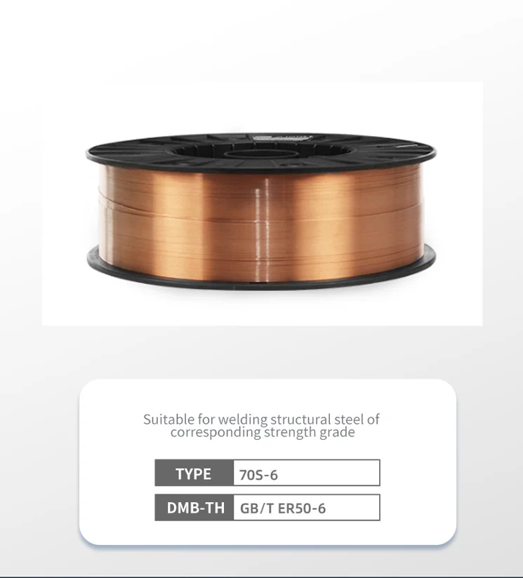 CO2 Welding Wires 045 ER70S-6 Carbon Steel MIG Wire 15kg Spool
