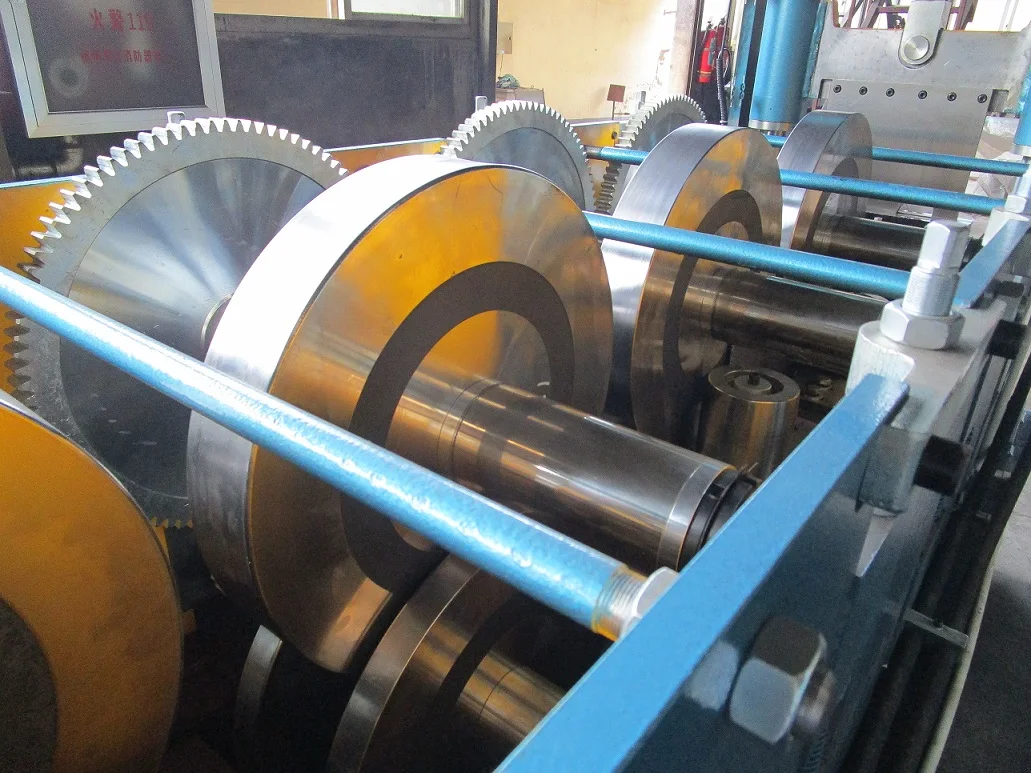 Zhongyuan 2025 Omega Colored Glaze Tile Roof Roll Forming Machine ...