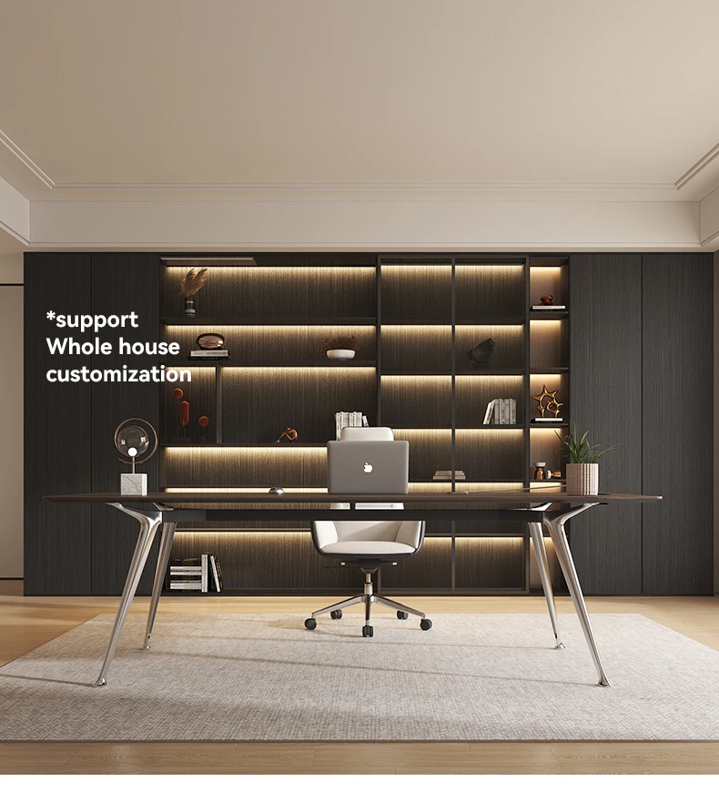 Modern Office Table Jieao F90 Series Simple Style Manager Table For ...