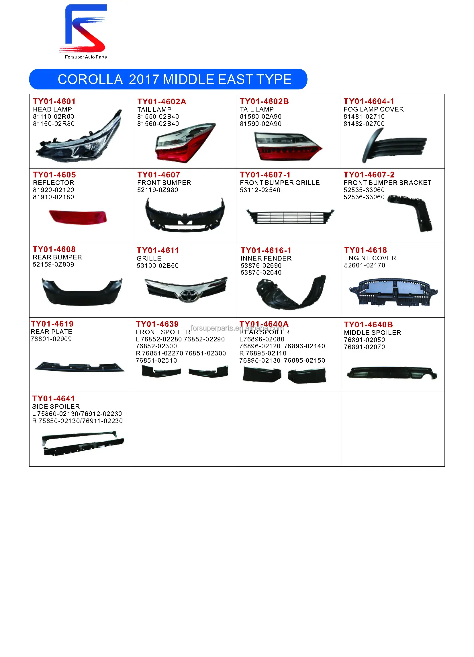 53100-02b50 Front Grille For Toyota Corolla 2017 Auto Parts - Buy ...