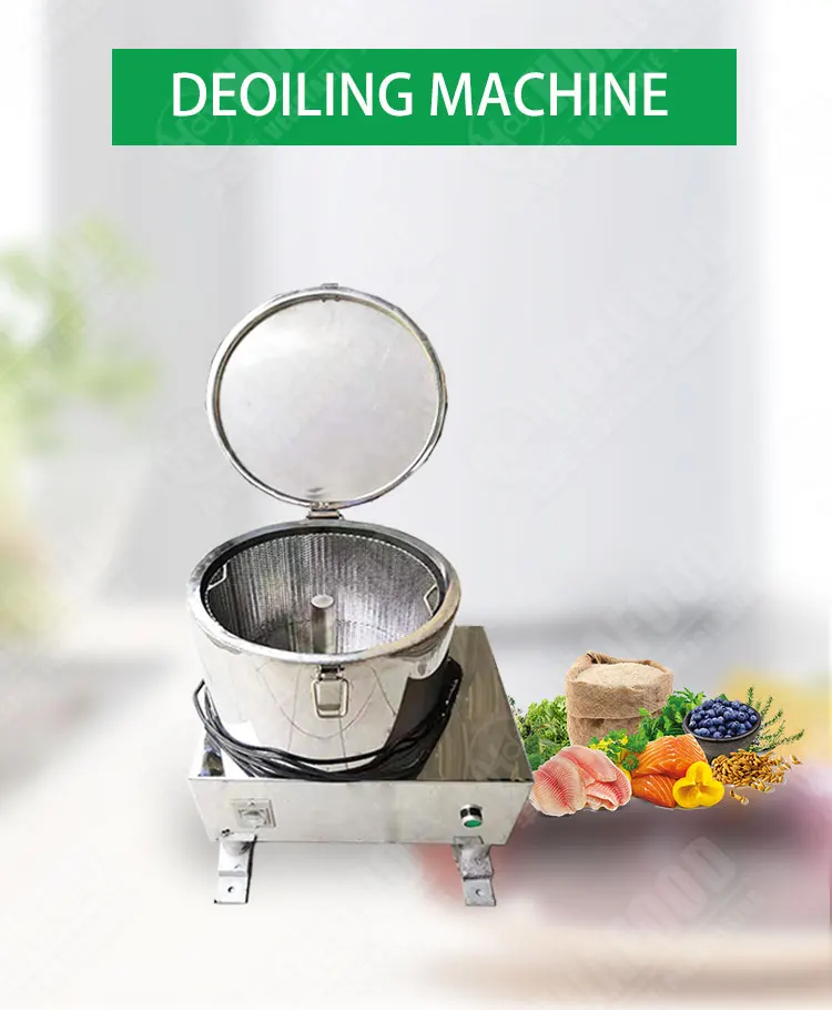 Mini Stainless Steel Deoiler - Efficient & Durable