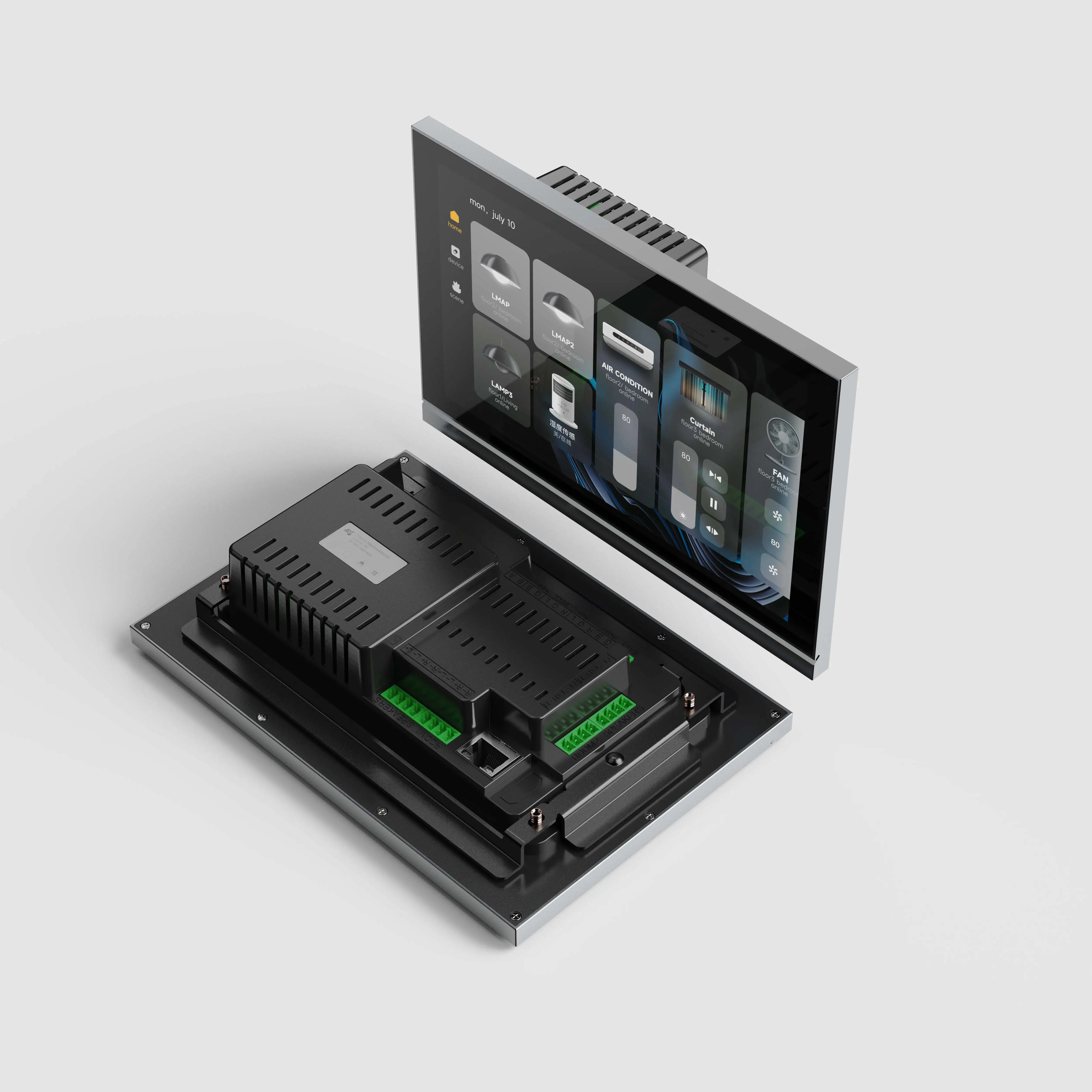 Tuya Smart Home 8-inch Ips Display Zigbee Gateway Wifi Smart Control ...