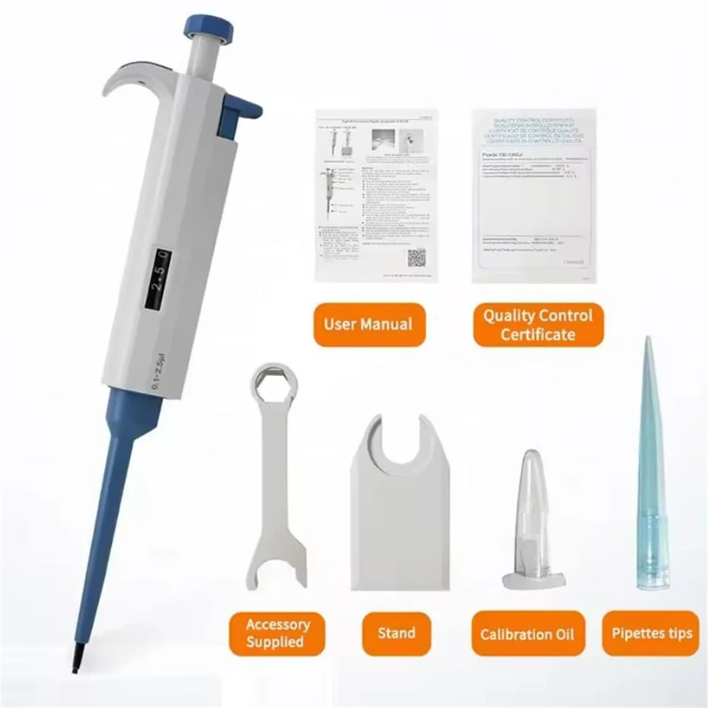 1000ul Single Channel Micro Pipette Laboratory Transfer Pipette ...