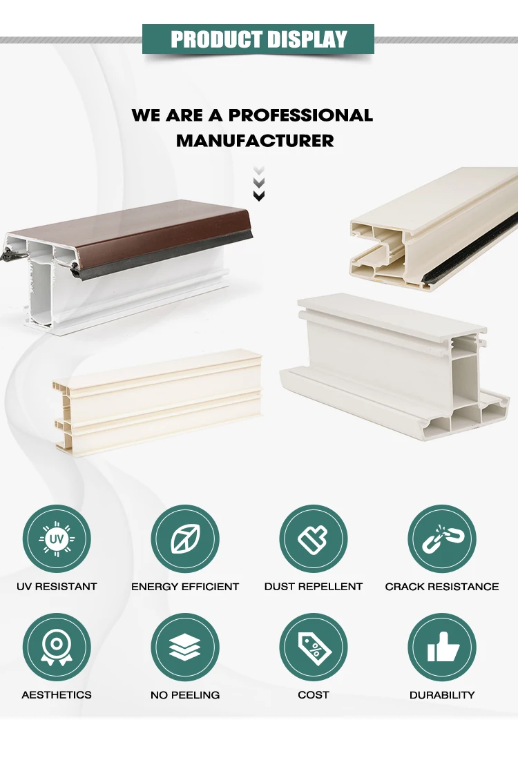99mm Series Sliding Cataloguelog Upvc Extrusion Plastic Profile Upvc ...