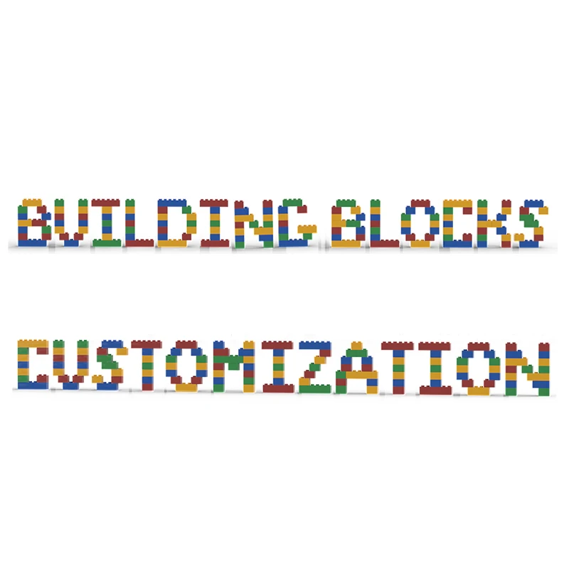 Mould King Factory Oem Sample Diy Toys Parts Bag Bricks Set Custom ...