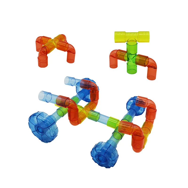 Building Blocks Set Toy Pipe Tube Sensory Toys Kit Construction Thinker ...