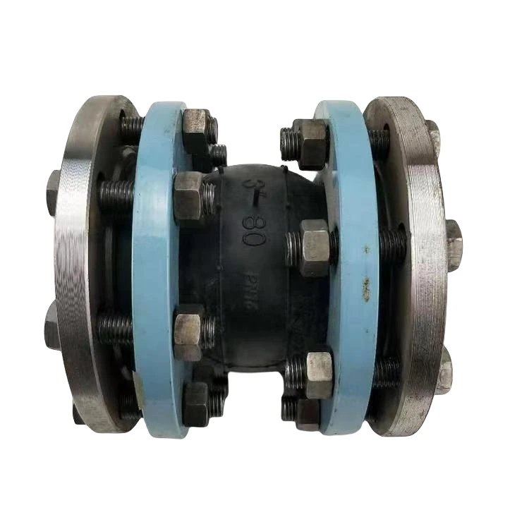 Flange Rubber Expansion Joint Rubber Soft Connection Pipeline ...