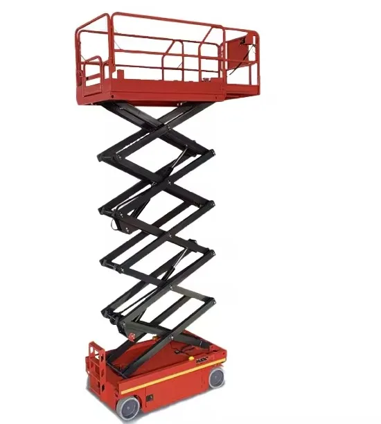 Automatic Lifting Electric Hydraulic Lift 16m 18m Mobile Scissor Lift ...
