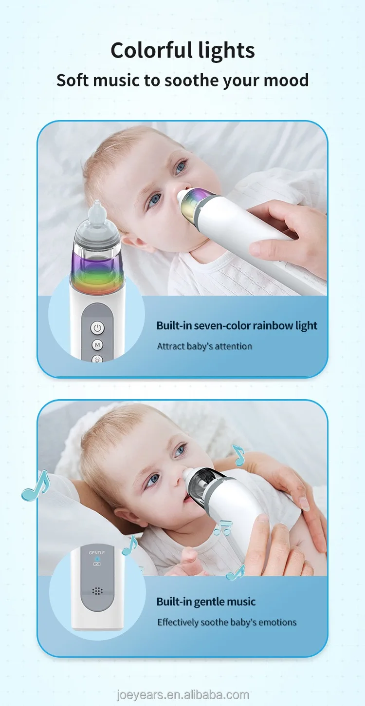 Newest X70 Baby Nasal Aspirator 800mah Rechargeable Bpa Free 3 ...