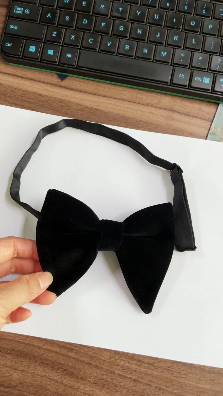 Hot Sale Manufacturers Custom Men's Pre-tied Formal Tuxedo Big Bowtie ...