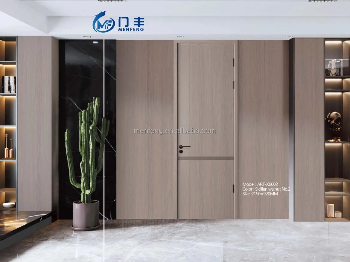 Superior Quality Luxury Design Bedroom Bathroom Entry Wooden Melamine ...
