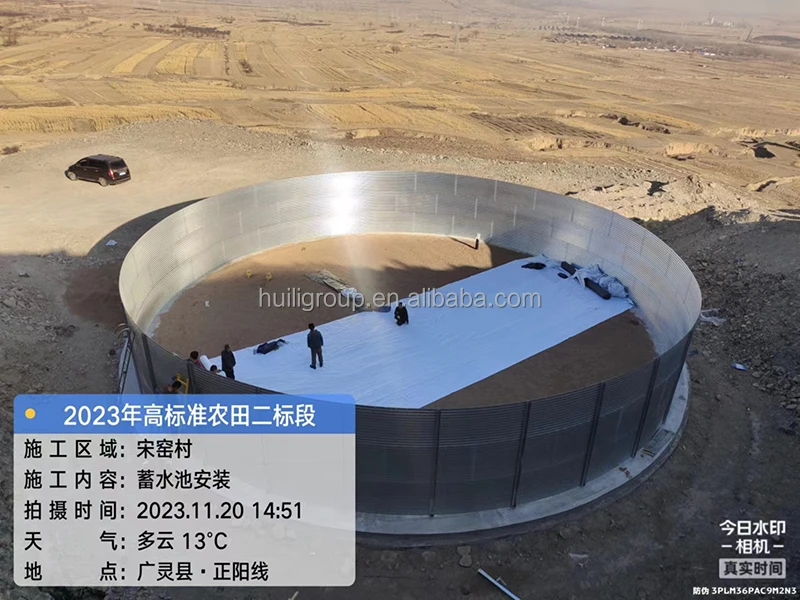 Corrugated Steel Water Tanks - Durable & Versatile Solutions