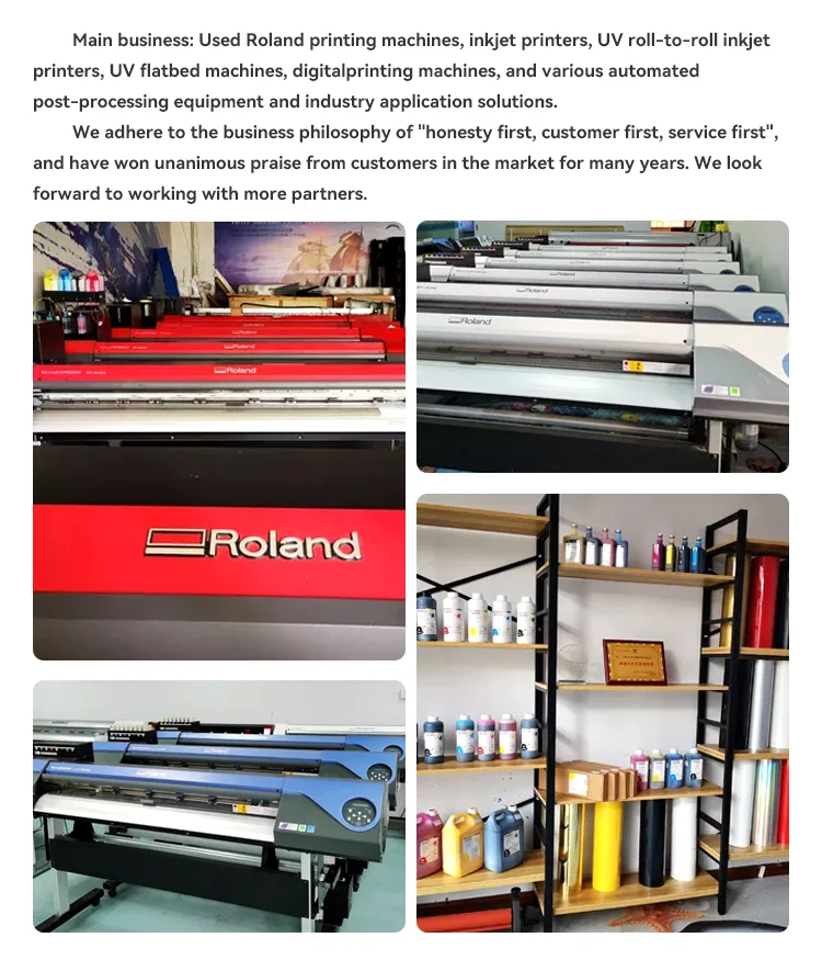 Roland Eco Solvent Printer & Cutter Vs300i for Sticker Printing