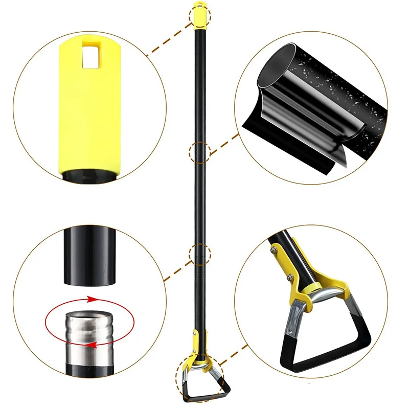 Wholesale Hot Sale 30-61 Inch Black Long Handle Heavy Duty Push Pull ...
