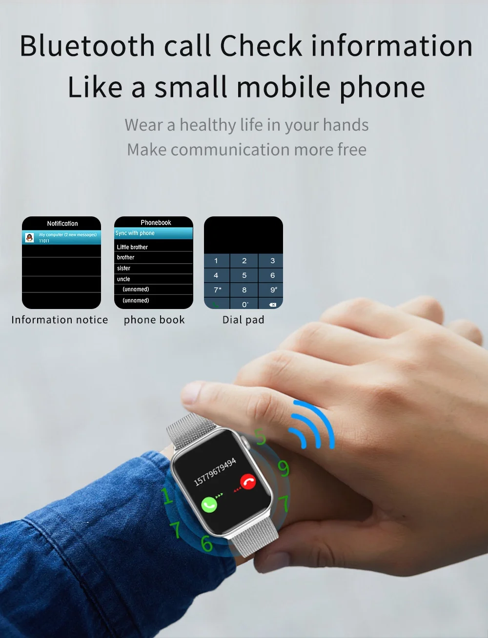 Hot Selling Full Screen Smartwatch T900ultra2 - Sport & Health