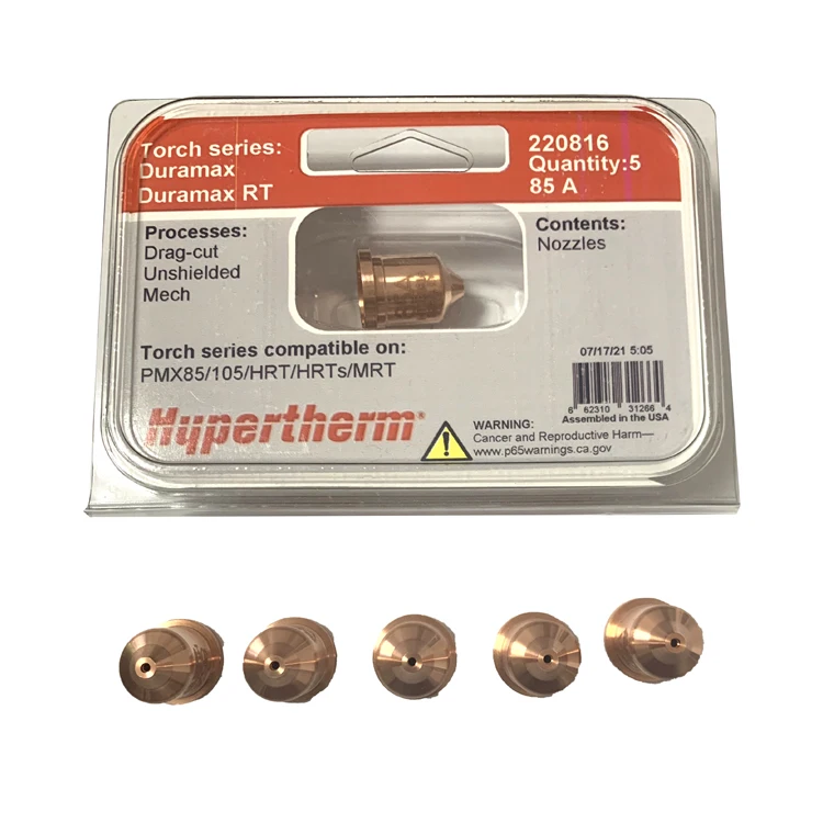 Hypertherm Powermax 125 Consumables - Quality Nozzles