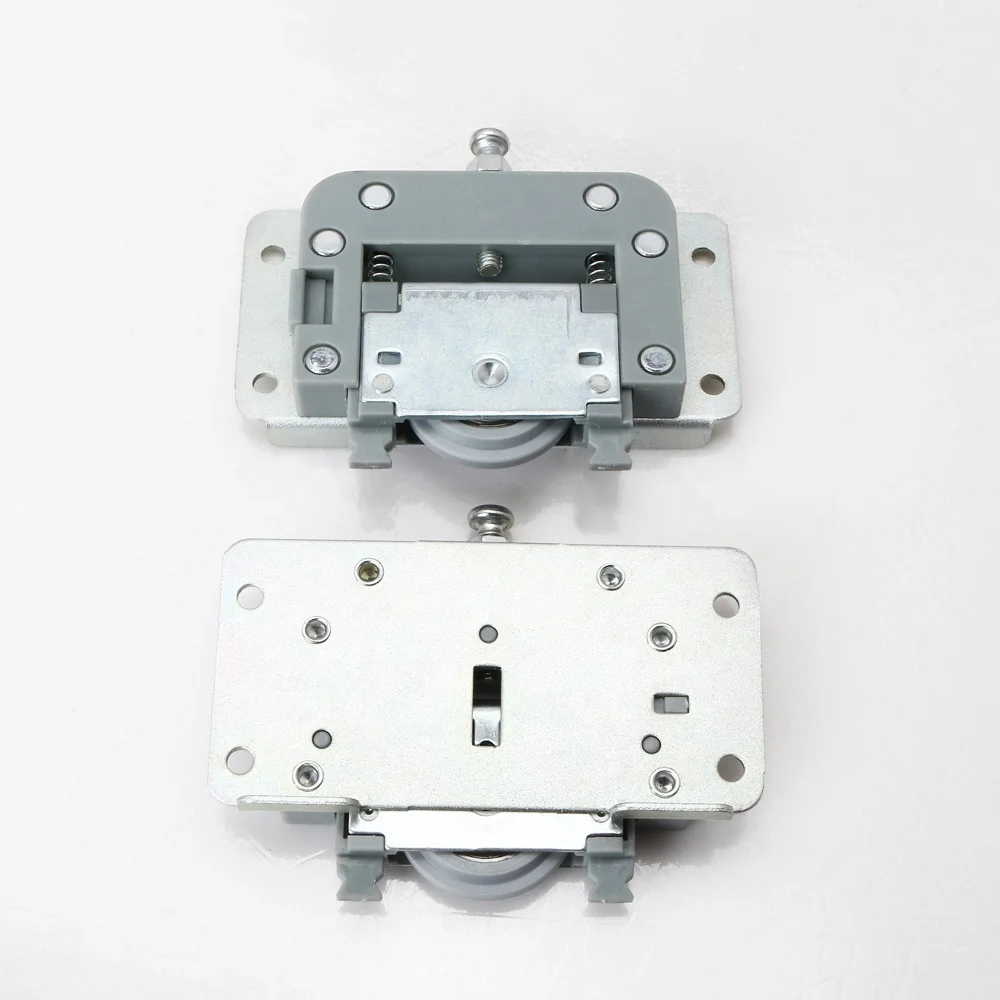 Roeasy Double Track Sliding Door Roller Set Nylon Wheel Sliding Wheel ...