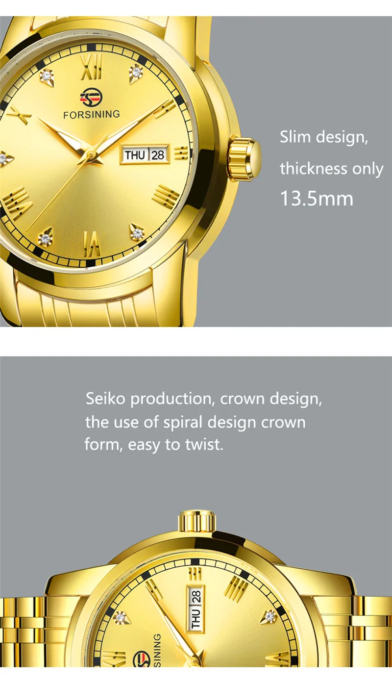 FORSINING Automatic Mechanical Men's Wristwatch - Sport & Style