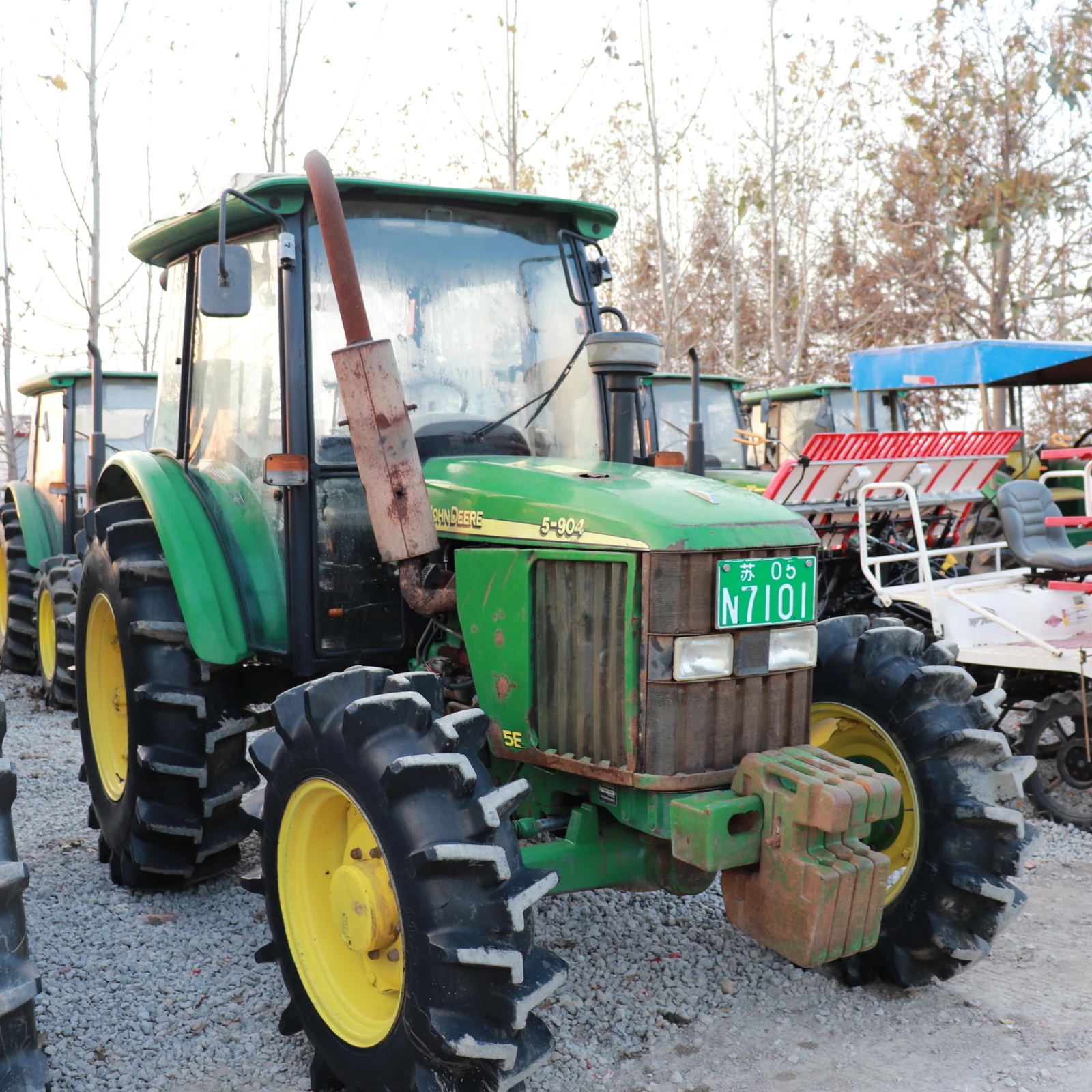 John Deere Dir Used Second Hand Tractor 90hp 4w Farm Tractor 4wd Diesel ...