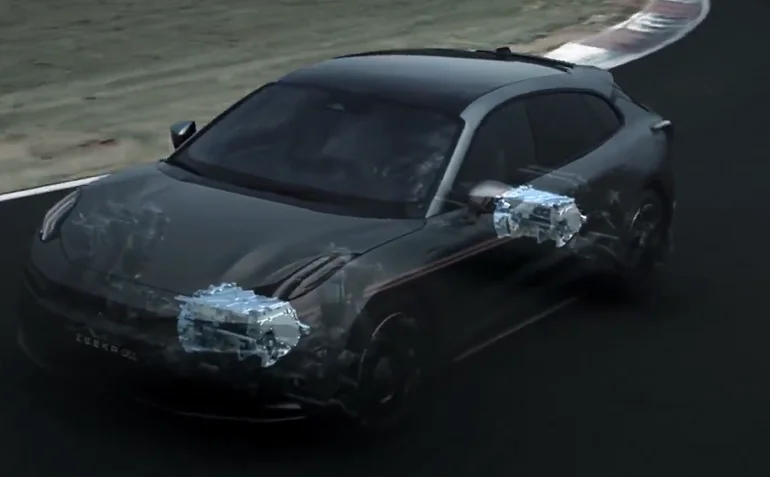 2023 Geely Zeekr 001 Electric Car New Energy Vehicles 741/1032km Electric Ev Sedan Sports Car ...