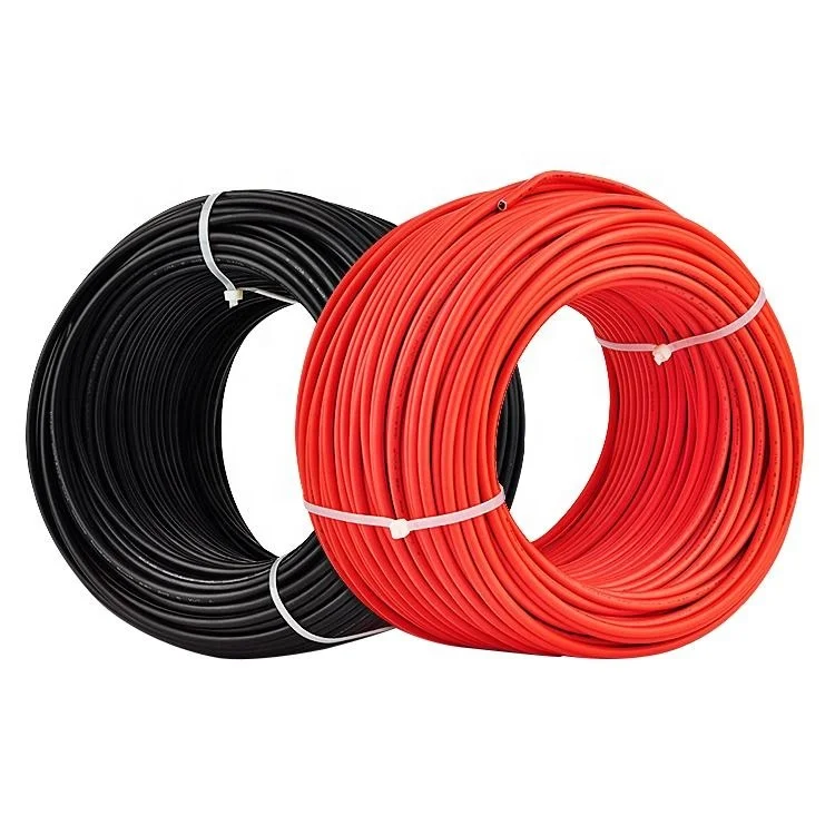 Single Core Electrical Dc Solar Cable Wire 2.5mm 4mm 6mm 10mm 16mm Pv ...