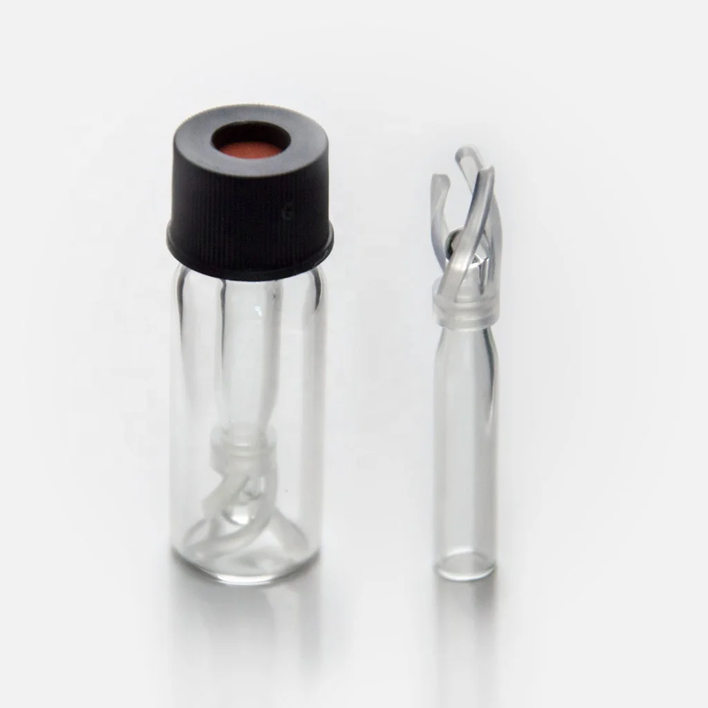 150ul 250ul 300ul micro insert vial Clear Glass vial samples laboratory ...