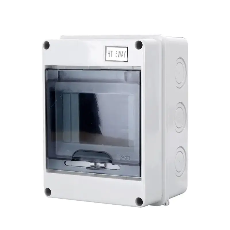 Ht Mcb Plastic Enclosure Box Ht-5 Ways Ip65 Outdoor Waterproof ...