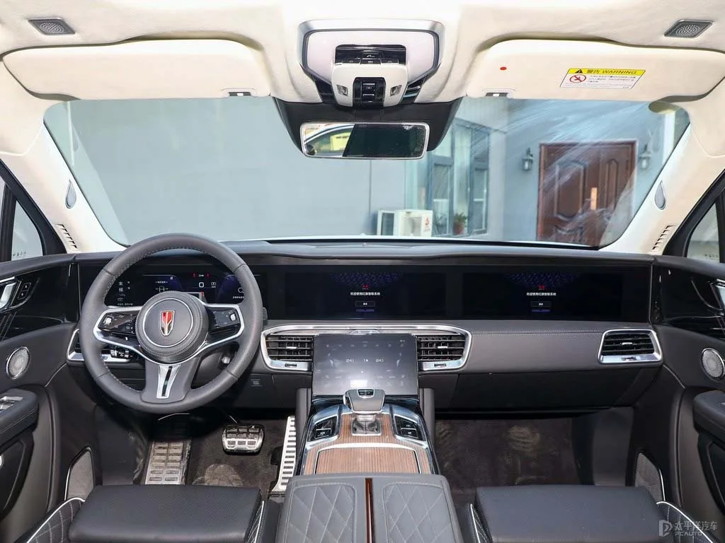 2022 660km Hongqi Ehs9 China's Top New Energy Vehicle Electric Ehs 9 E-hs9 Qixiang Six Seat ...