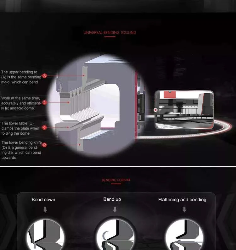 Fully Automatic 14 Axis CNC Panel Bender for Metal Folding