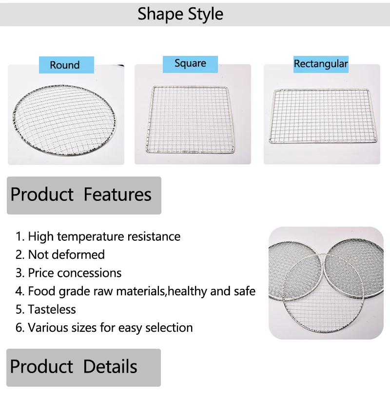 High Quality Round Galvanized Stainless Steel 304 Camping Customized ...