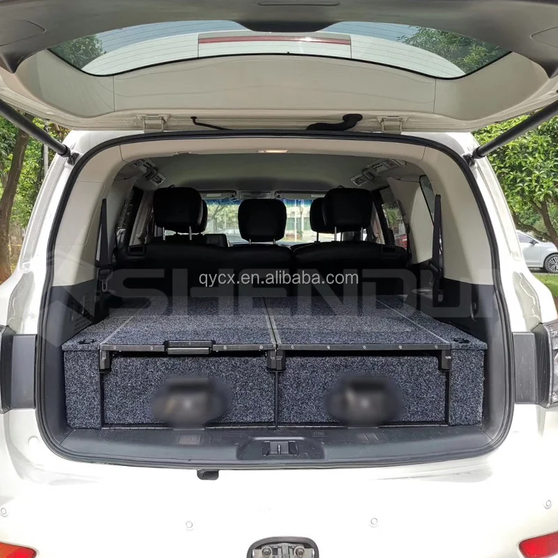 Car Rear Drawer Tool Box System Pickup Truck Storage Drawer Suv Long ...