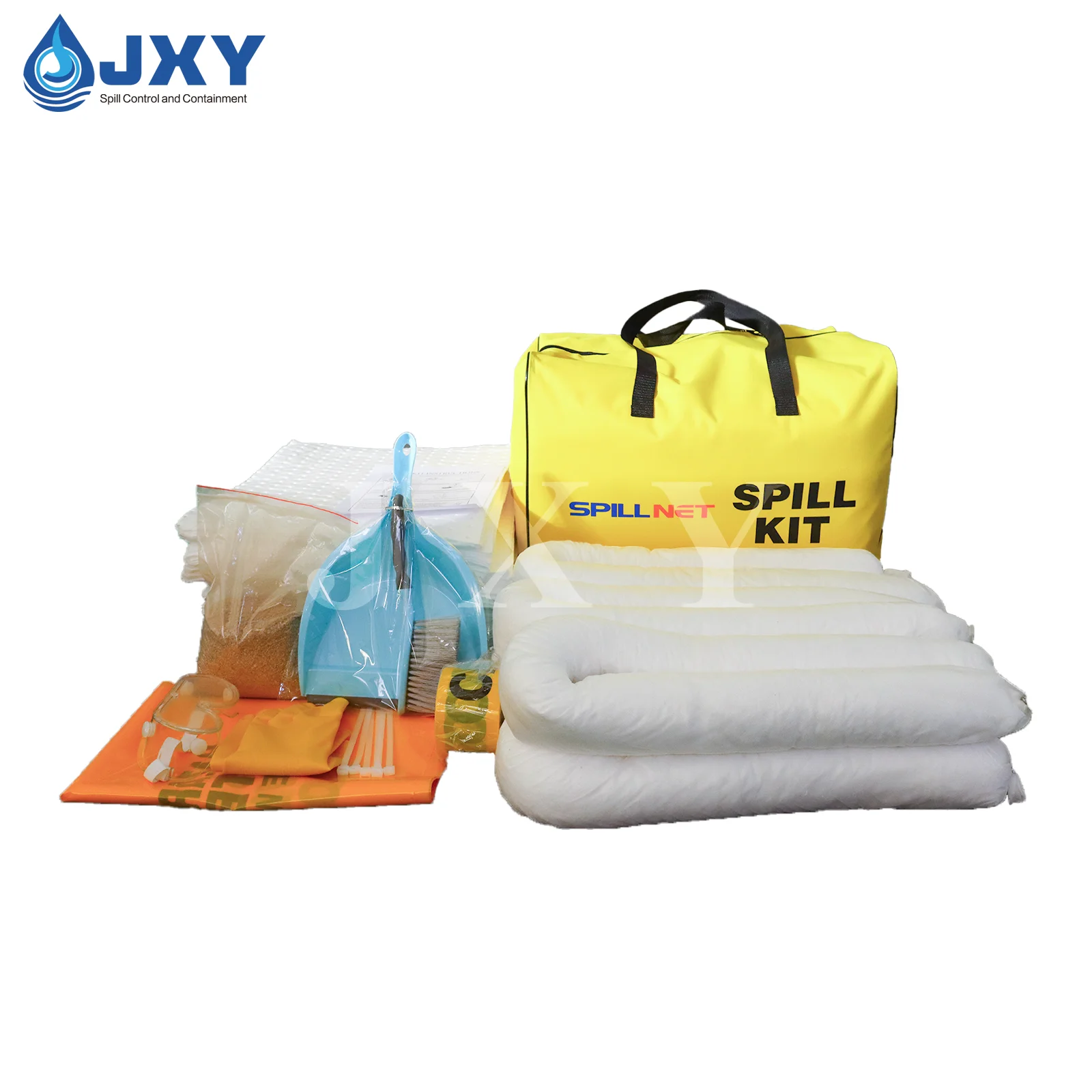 80L Oil Absorbent Spill Kits for Gasoline, Diesel, and Fuel Oil Spill ...
