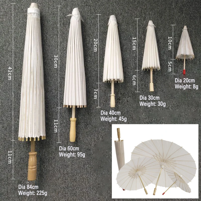 Handmade Paper Umbrellas for Wedding - Elegant & Unique