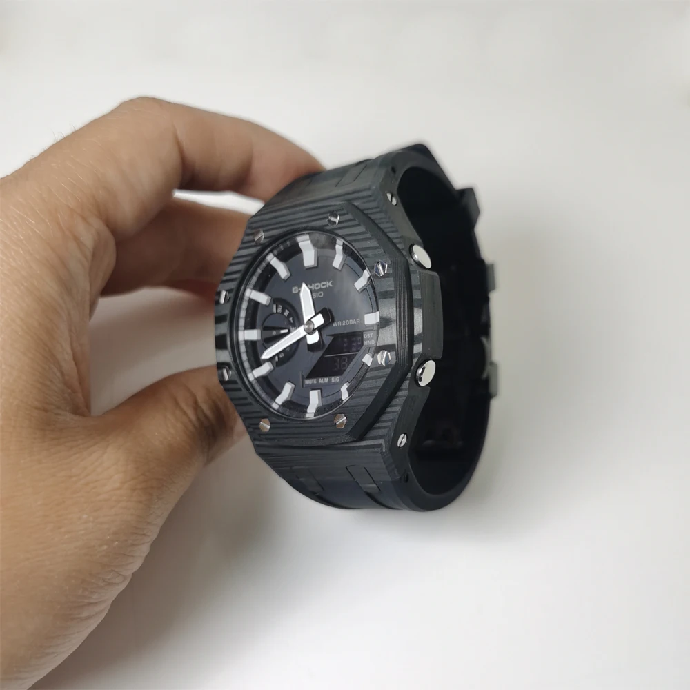 Latest Trending Ga2100 Carbon Fiber Mod Kit For G Shock Ga-2100 ...