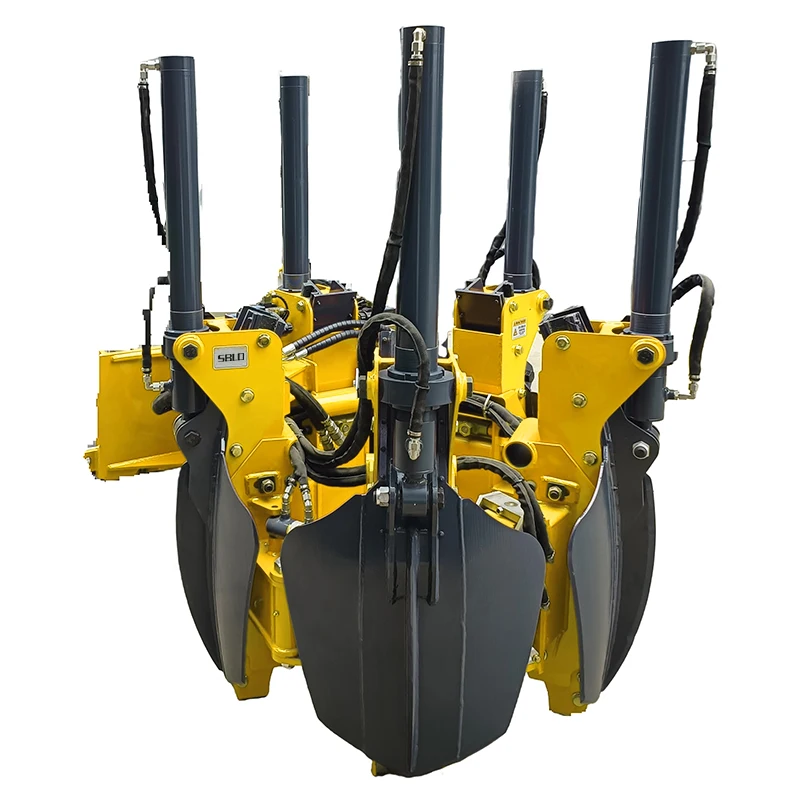 Hot Sale Hydraulic Tree Mover Spade Transplanter Skid Steer Loader Tree ...