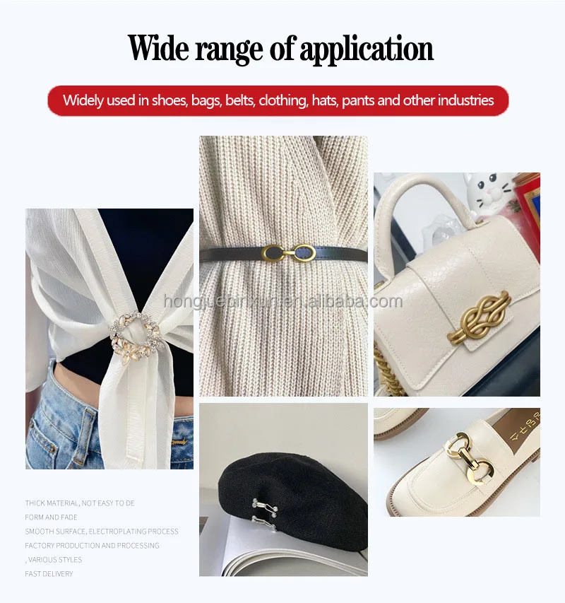 Wholesale Metal Decoration Alloy Hardware Shoe Accessories Shoe Buckle ...