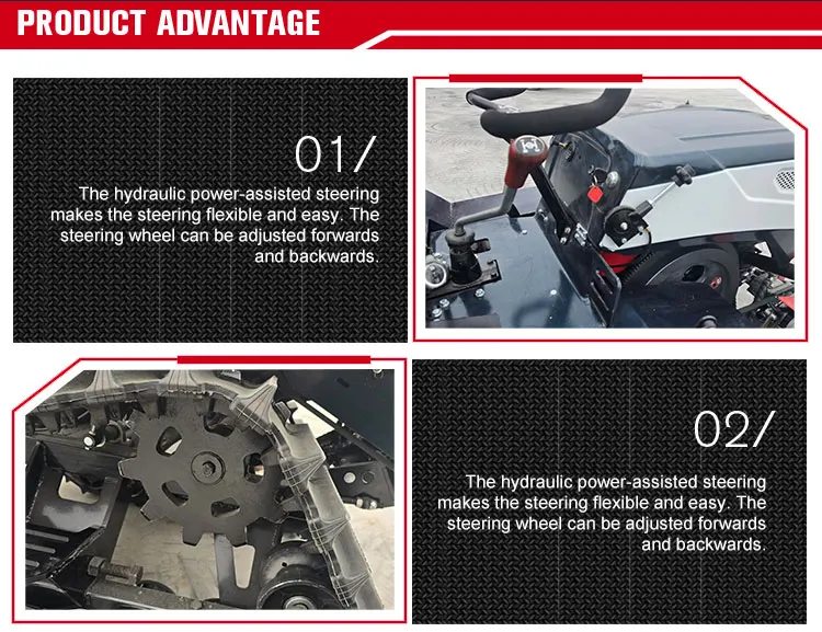 Remote Control Multifunction Ride on Chinese Mini Farm Tiller Crawler ...